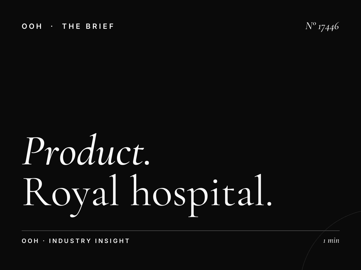 Product Launch Ghala: Royal Hospital Billboard High-Impact